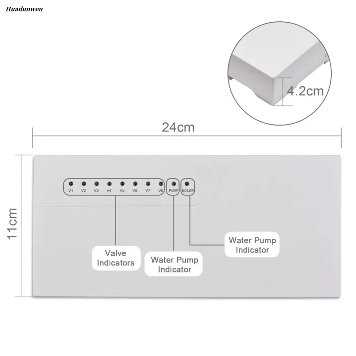 Huadunwen lllFloor Heating, Indicator LED with Controller Temperature Air New Conditioner ...