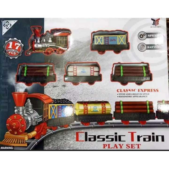 Classic Train Playset For Kids | Daraz.com.np