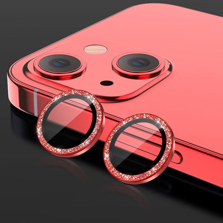 Diamond Gliiter Bling Lens Protection Anti-Scratch Film Phone Lens ...