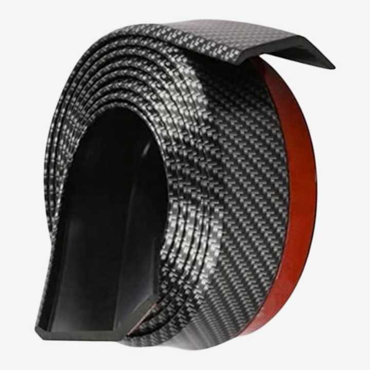 Car Body Kit Bumper Lip Side Skirt Rubber Compatible with All Cars Set ...