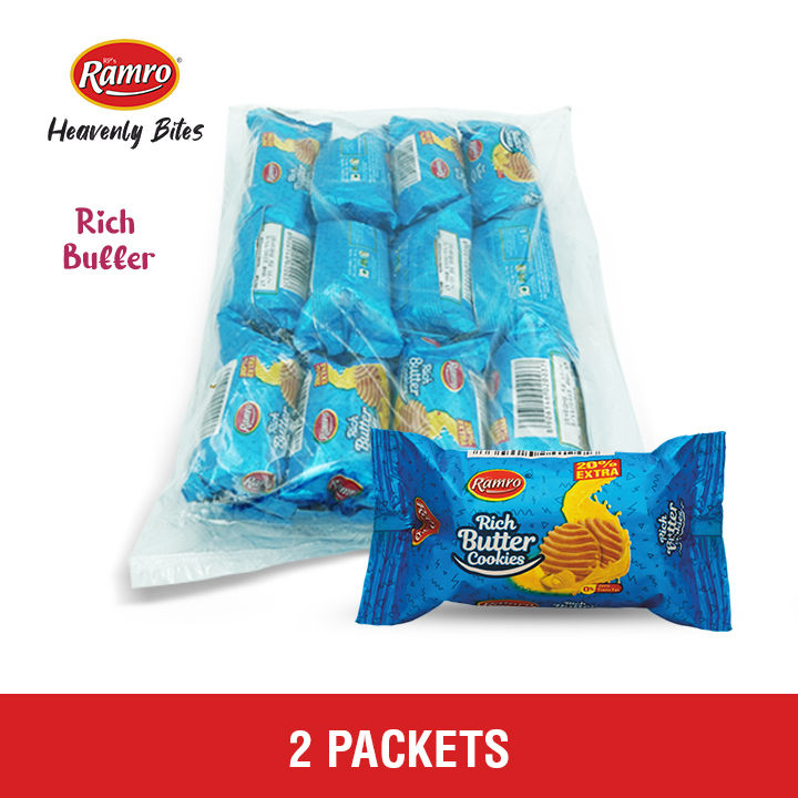 Ramro Rich Butter Cookies 360g X 2 Packets | Daraz.com.np