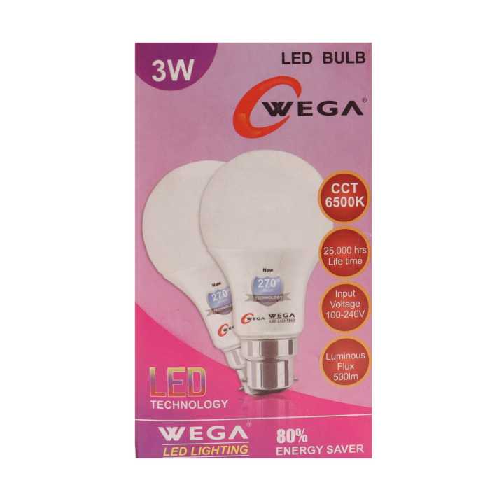 Wega Led Bulb 3 Watt | Daraz.com.np