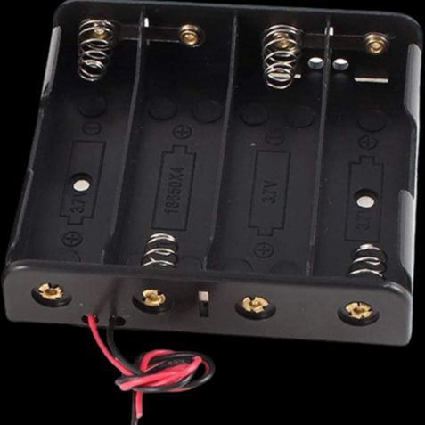 4 Cell 18650 Battery Holder (Lithium Ion Battery) | Daraz.com.np