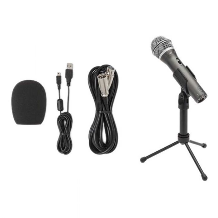 SAMSON Q2U Handheld Dynamic USB Microphone Recording And Podcasting ...