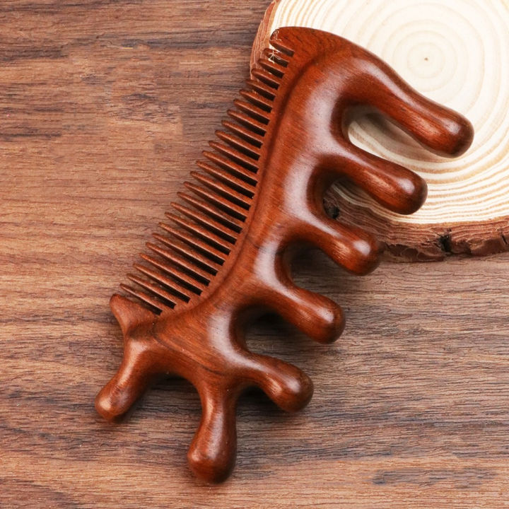 Body meridian massage comb ring, facial scraping, body relaxation, head ...