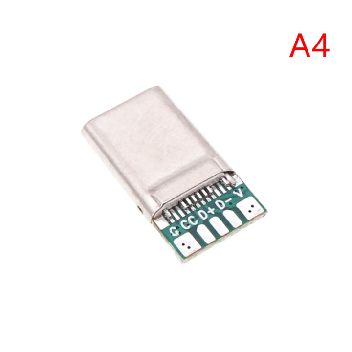 Fast Charge Type-C USB 65W 5A Male Connector Welding With 5Pin PCB ...