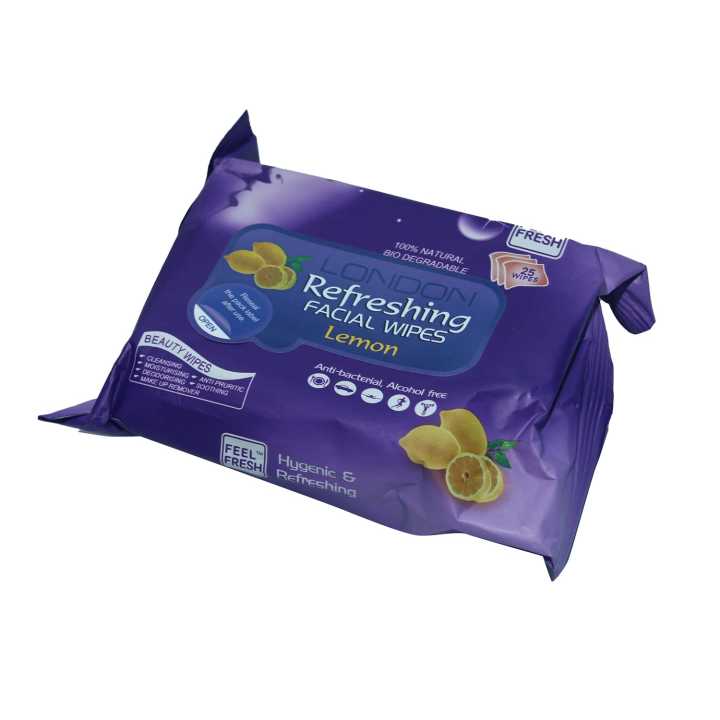 Refreshing Facial Wipes-25 Wipes for 5pkt | Daraz.com.np