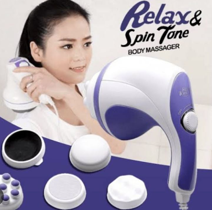 Relax Spin Tone Body Massager Machine Full Body Massager for Pain ...