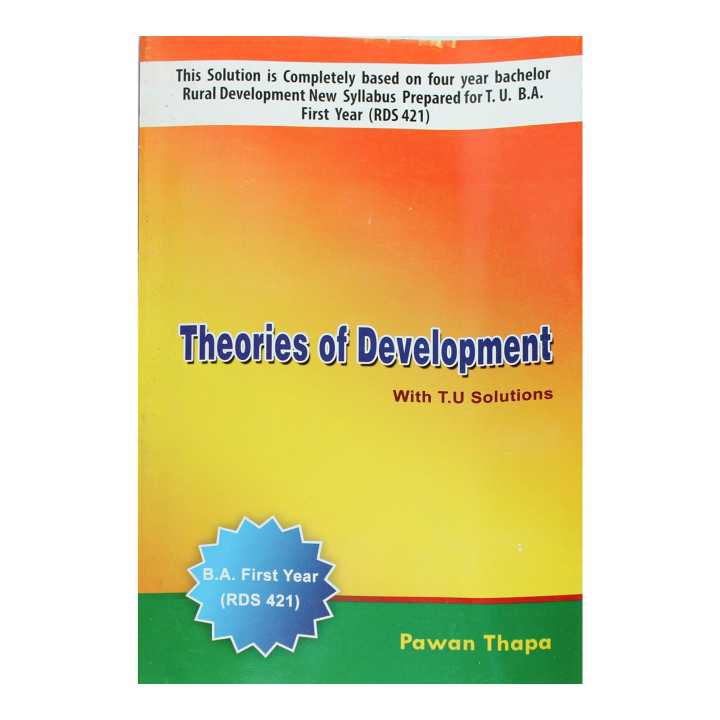 Theories Of Development With Tu Solutions - Ba 1St - Rds 421 - Pawan ...