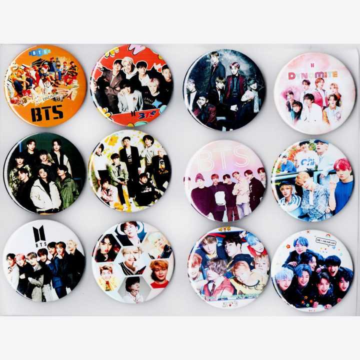 Koseli Ghar Unique K-POP BTS & BLACKPINK Pin Badges | Daraz.com.np