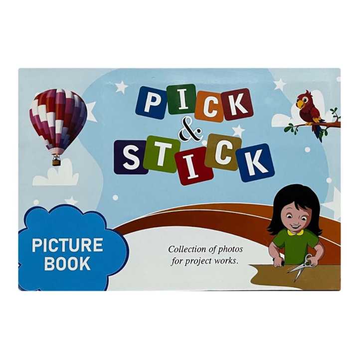 Pick & Paste Picture Book | Daraz.com.np