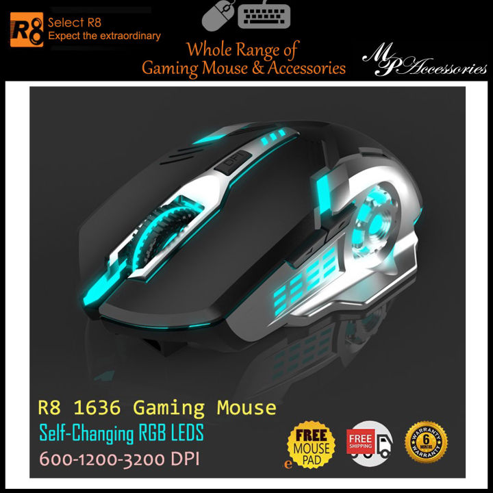 R8 1636 Gaming Mouse | Daraz.com.np