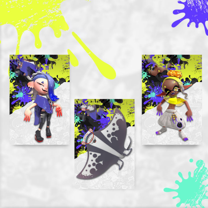 2025 3pcs/17pcs/20pcs/23pcs NFC Tag Splatoon 3 Game Card Octoling ...