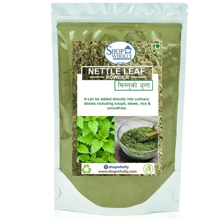 SHOP WHOLLY Nettle Powder (Sisnu Ko Dhulo) 100 gm | Daraz.com.np