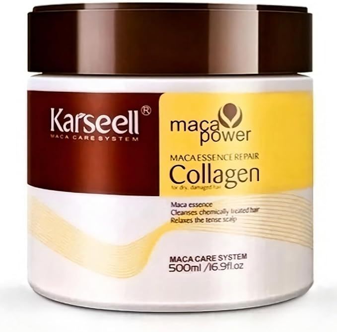 Karseell Hair Repair Mask - Deep Conditioning MACA Collagen for Dry ...