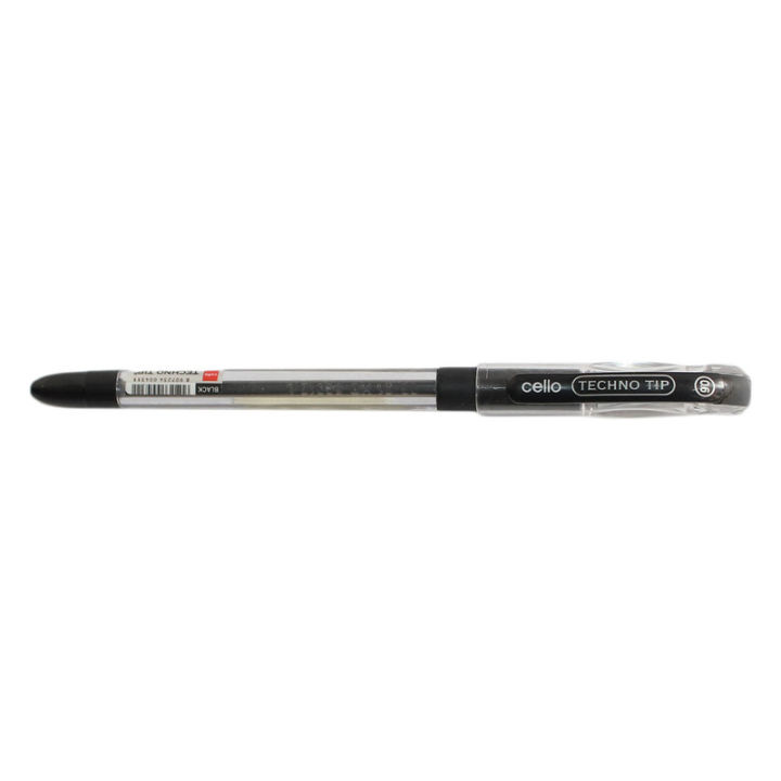Cello Techno Tip 0.6mm Black Ball Pen Set Of 6 | Daraz.com.np