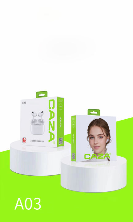 CAZA A03 Wireless TWS | Bluetooth TWS | Excellent Sound | Daraz.com.np