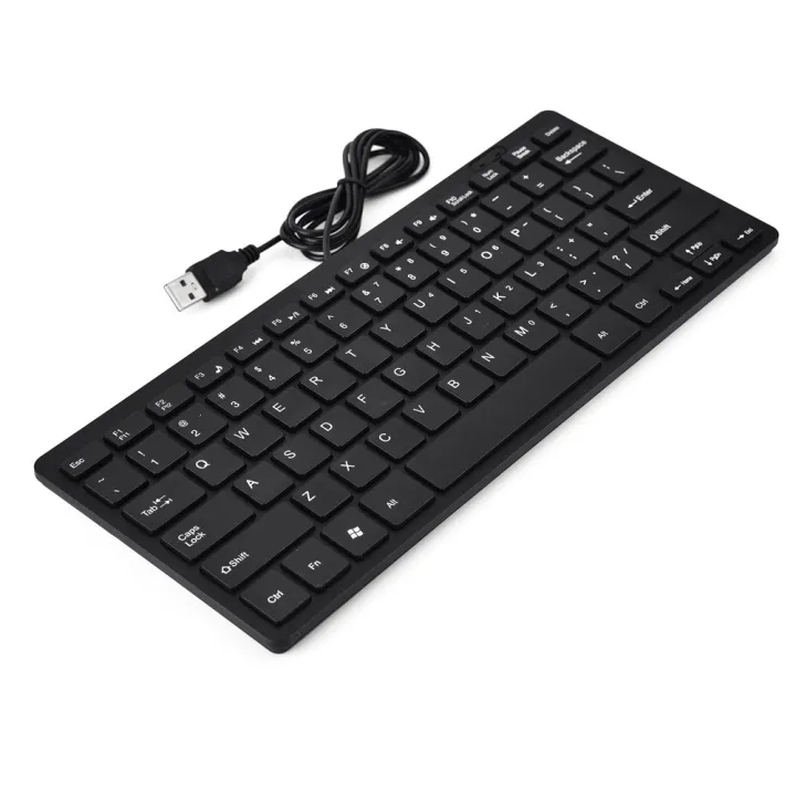 Mini Keyboard, USB Keyboard Portable Ultra Slim Laptop Low Gaming For ...