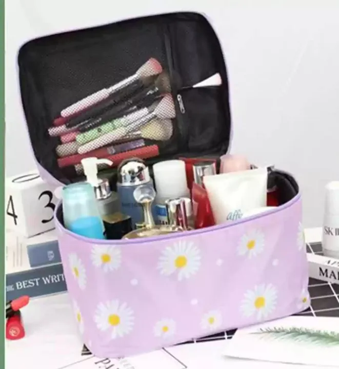 MASALA COTTAGE - NEW CUTE & FLORAL PRINTED MAKEUP STORAGE BOX | Daraz ...