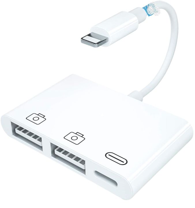 Lightning to USB 3 Camera Reader Adapter Connector | Daraz.com.np