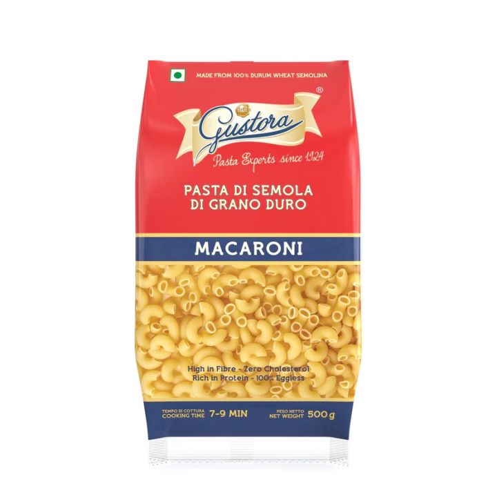 Gustora Pasta Macaroni - 500G | Daraz.com.np
