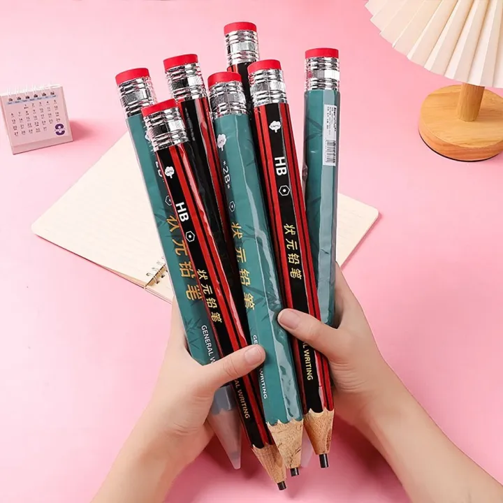 Novelty Toy Cartoon Themed Designs Giant Pencil with Eraser School ...