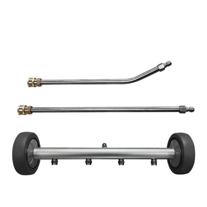 High Pressure Washer Car Wash Chassis Washer Water Broom with 45 Degree ...