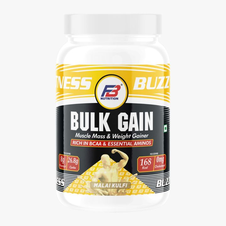 FB Nutrition Bulk Gain Protein 2.2 Lb Malai Kulfi Flavour-1 kg | Daraz ...