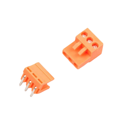 3 Pin Orange Connector (Pair) | Daraz.com.np