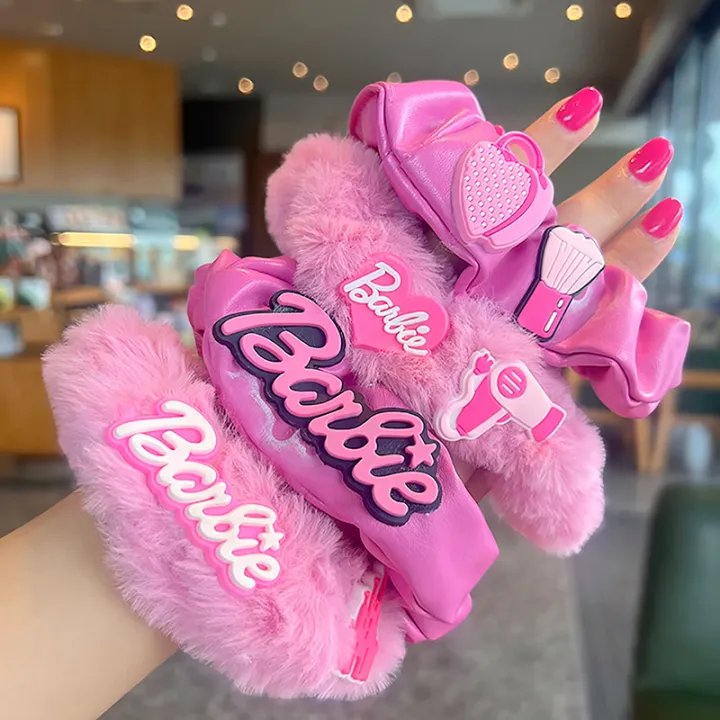 【VisioN Super Shop】Cute Pink Barbie Rope Disney Princess Headband Hair ...