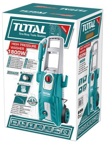 Total High Pressure Washer - 1800w 150bar | Multipurpose Portable Small Size High Pressure ...