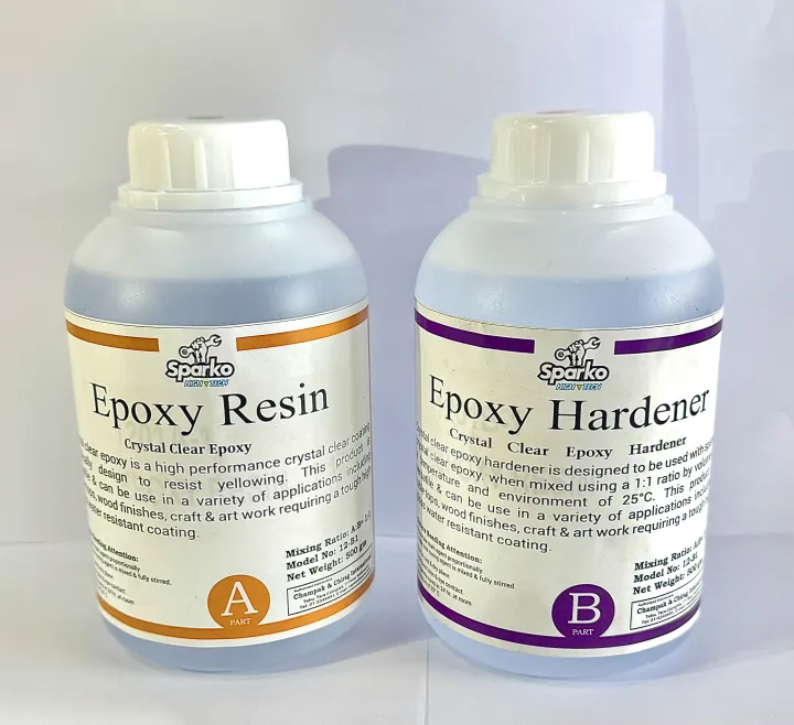 Crystal Clear Epoxy Resin (1:1) - 1 Kg | Daraz.com.np