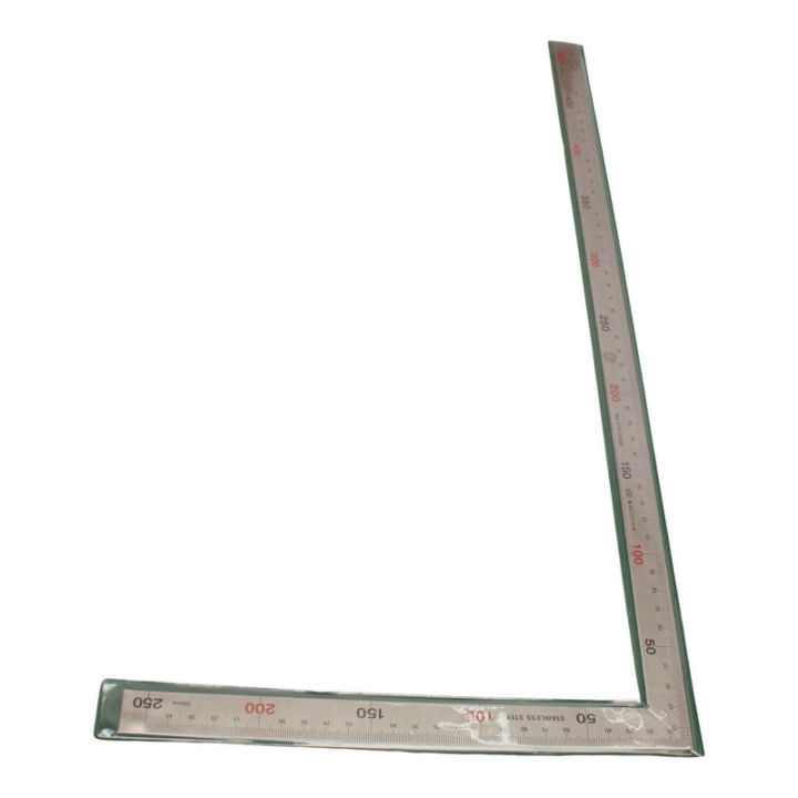 Berrylion Stainless Steel Square Ruler 500mm | Daraz.com.np