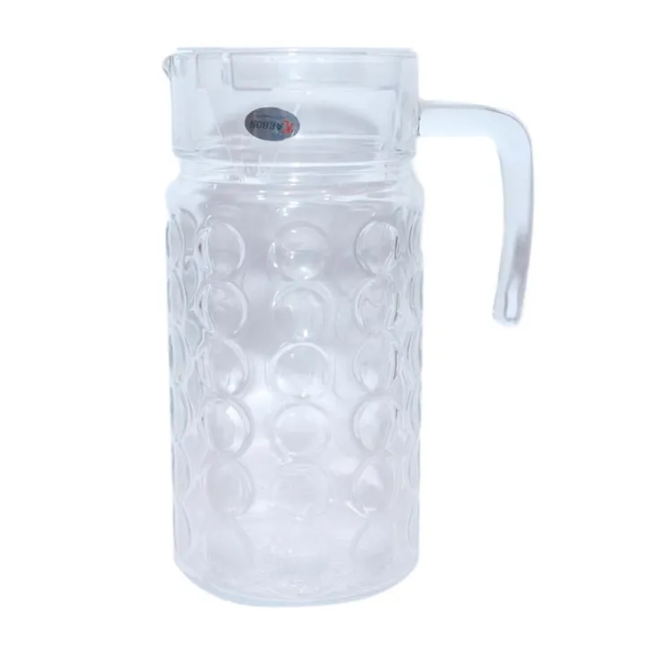 Transparent Dotted Karbon Glass Jug -1500ml | Daraz.com.np