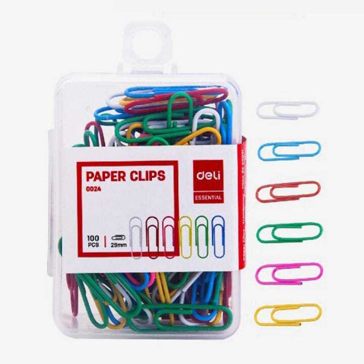 Paper Clips, U Clips, Multi-Color for Office, Home, Shop, School, Store ...