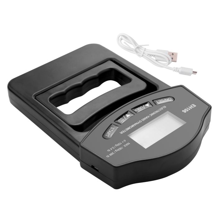 Grip Strength Tester 396Lbs/180Kg Digital Hand Dynamometer Grip ...