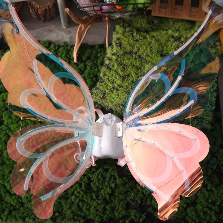 Interesting Creative LED Electric Butterfly Wings with Light Music ...