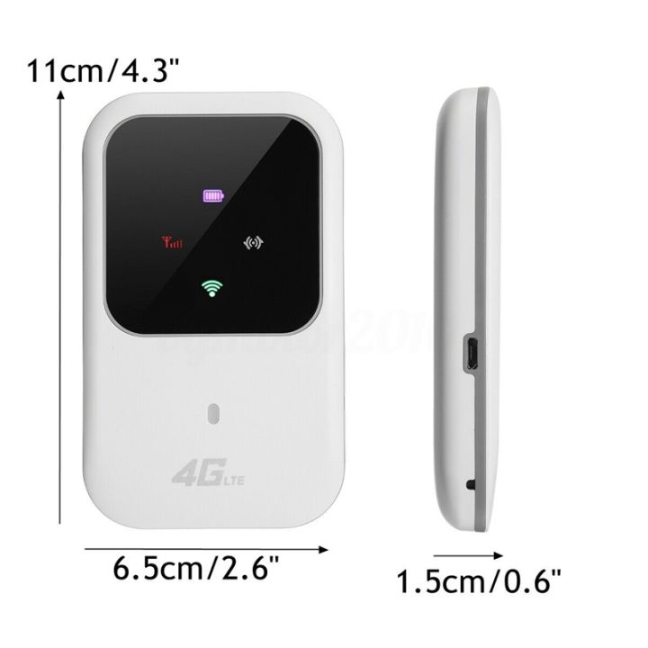 4G WiFi Router Wireless Portable Pocket WiFi Mobile Hotspot Car Wi-fi ...