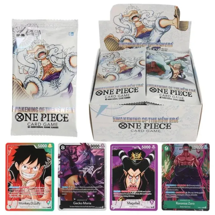 Luxury 40/300Pcs Anime ONE PIECE card TCG OP-05 Luffy Zoro Shanks ...