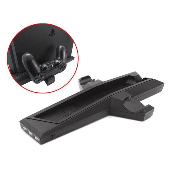 Vertical Stand with Cooling Fan for PS4 Teepao Multifunction Games ...