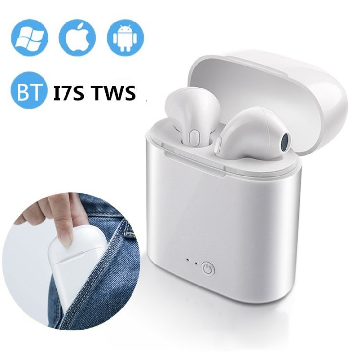 I7s Tws Wireless Headphones Earphones Sport Earbuds Headset With Mic ...
