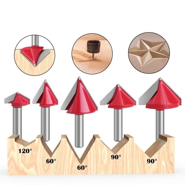 Furniture Shank Router Bits Solid Precision Milling Cutter Durable ...