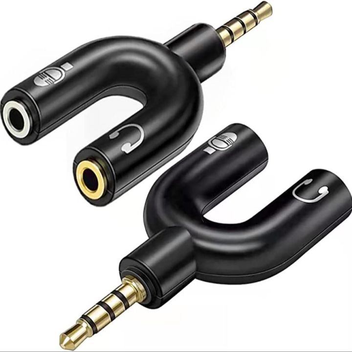 U Shaped 3.5Mm Audio Jack To Headphone | Daraz.com.np