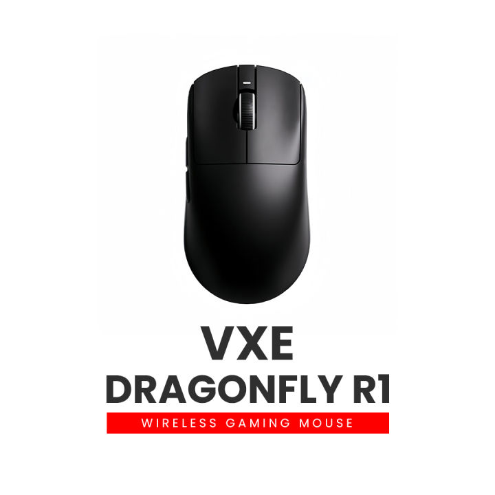 VXE Dragonfly R1 SE+ Wireless Gaming Mouse – PAW3395SE Sensor, 1000Hz ...