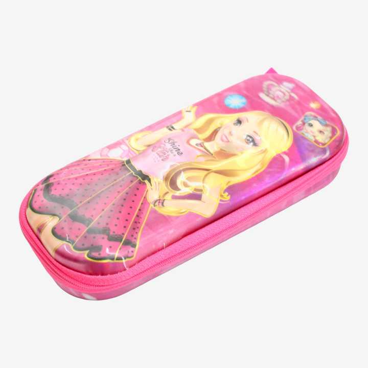 3d Cartoon Girl Pencil Box | Daraz.com.np