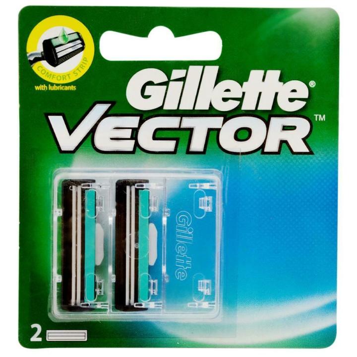Gillette Vector Plus Blade (2 pcs) | Daraz.com.np
