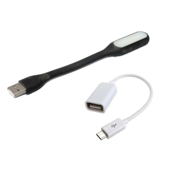 Combo Of OTG Cable And USB Light | Daraz.com.np