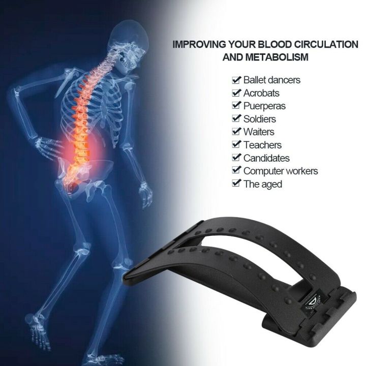 Back Massage Stretcher, Back Massage Fitness Equipment Backbone ...