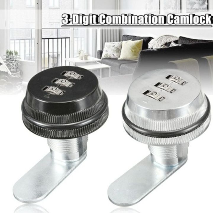 Mechanical Digital 3 Digit Combination Mail Box File Door Cabinet Locks ...