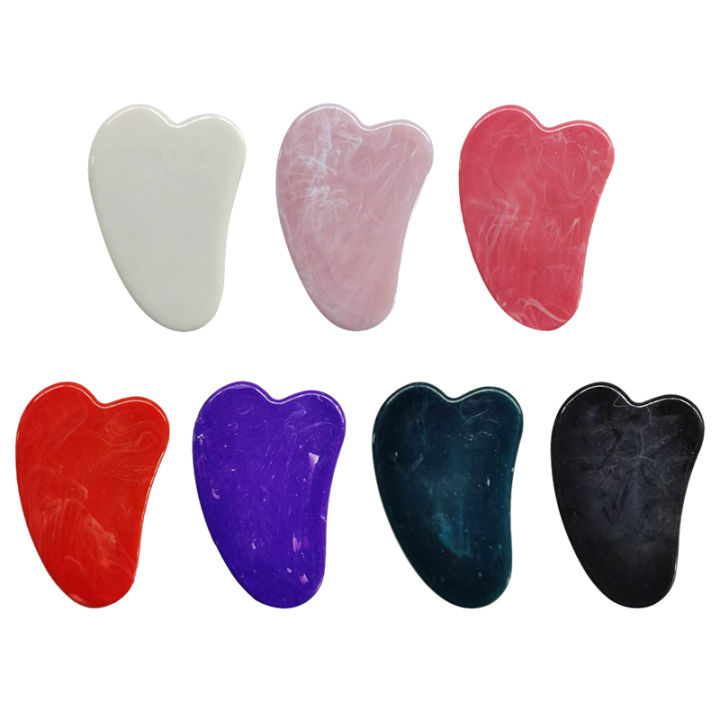 Massage Gua Sha Scraper Board Face Neck Skin Lifting Wrinkle Remover ...